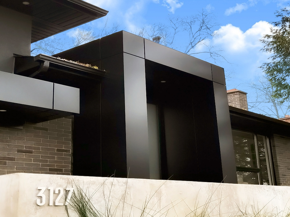 Fachada em ACM em Curitiba