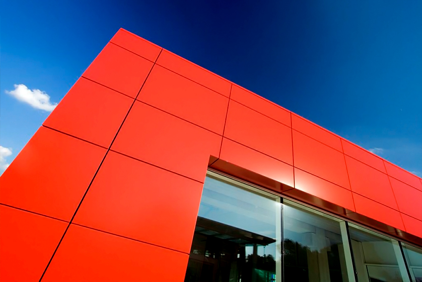 Fachada em ACM em Curitiba